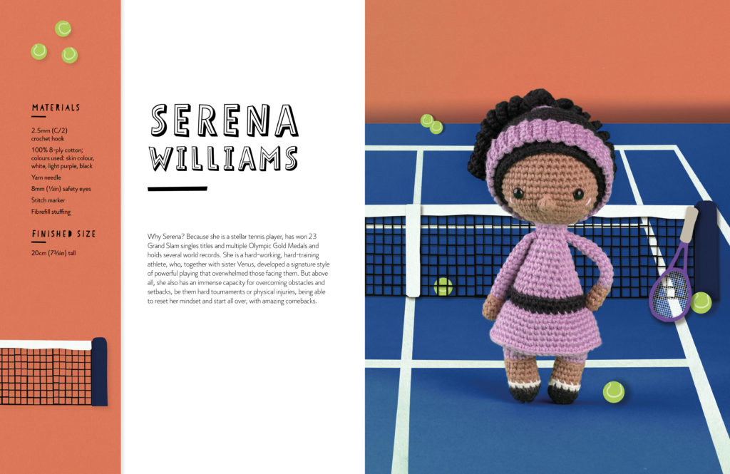 Crochet Iconic Women: Amigurumi patterns for 15 women who changed the ...