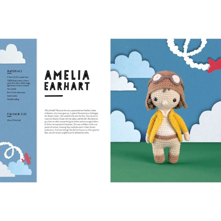 Crochet Iconic Women: Amigurumi patterns for 15 women who changed the ...