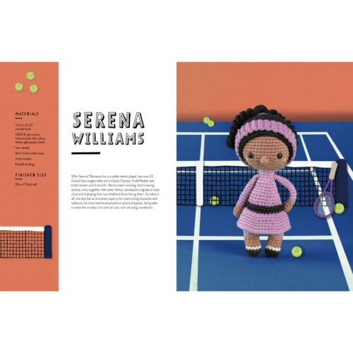 Crochet Iconic Women: Amigurumi patterns for 15 women who changed the ...