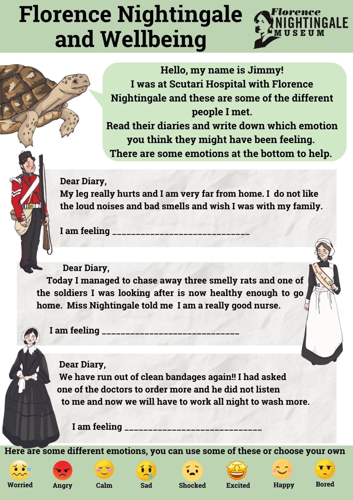 Free Learning Resources – Florence Nightingale Museum London