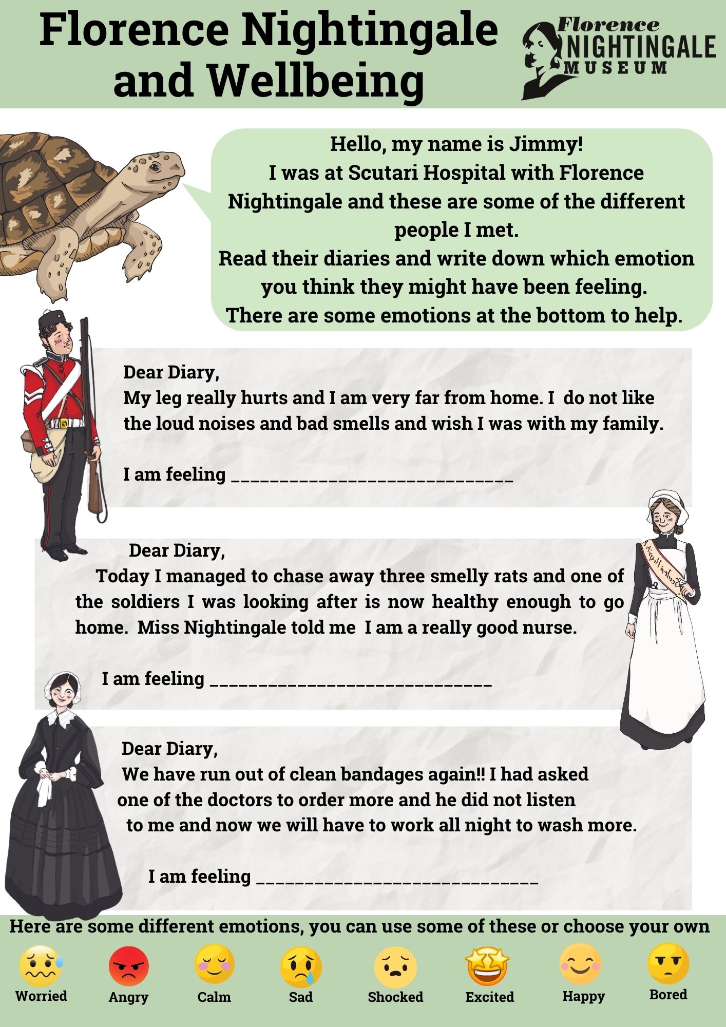 Free Learning Resources – Florence Nightingale Museum London