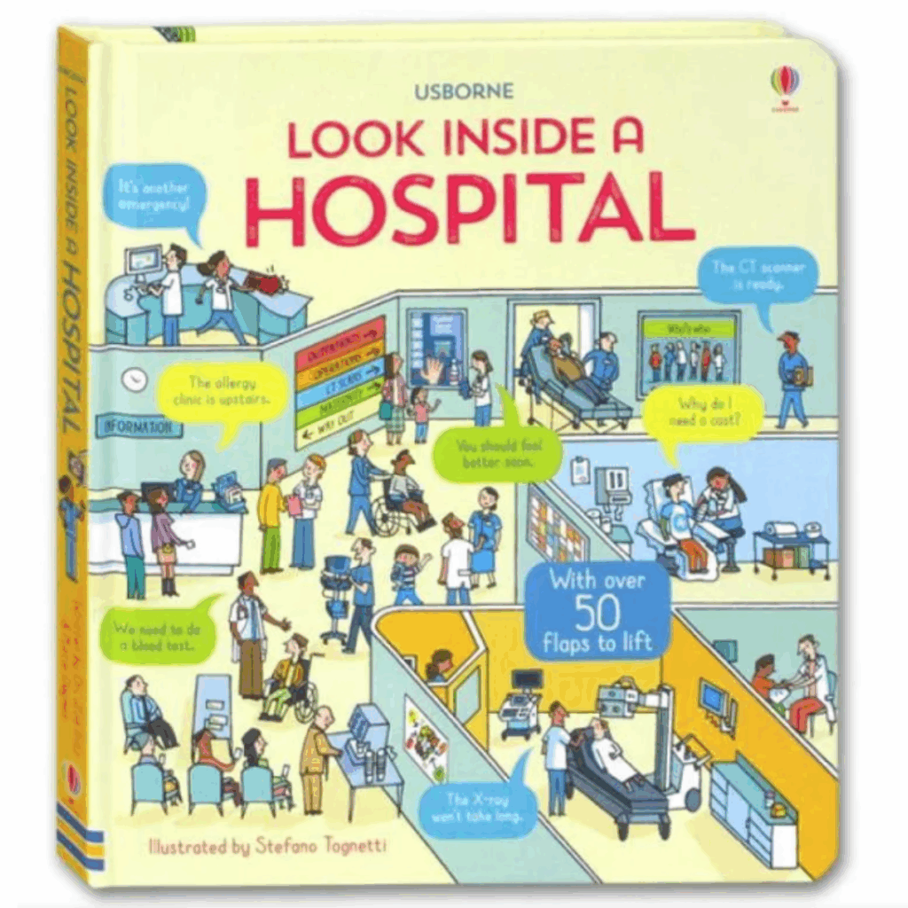 Look Inside a Hospital – Lift the Flap Book – Florence Nightingale ...