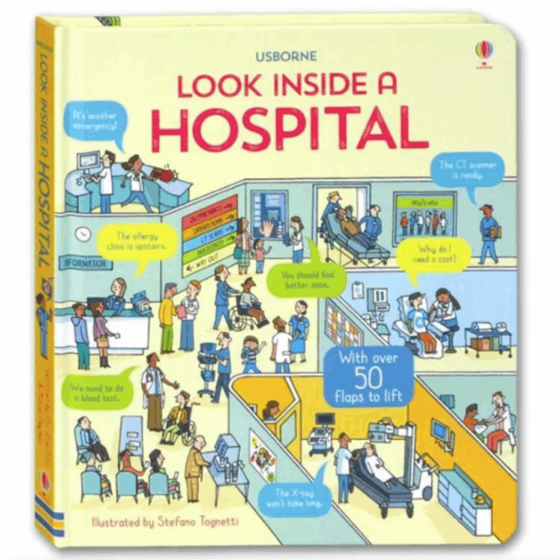 Look Inside a Hospital – Lift the Flap Book – Florence Nightingale ...