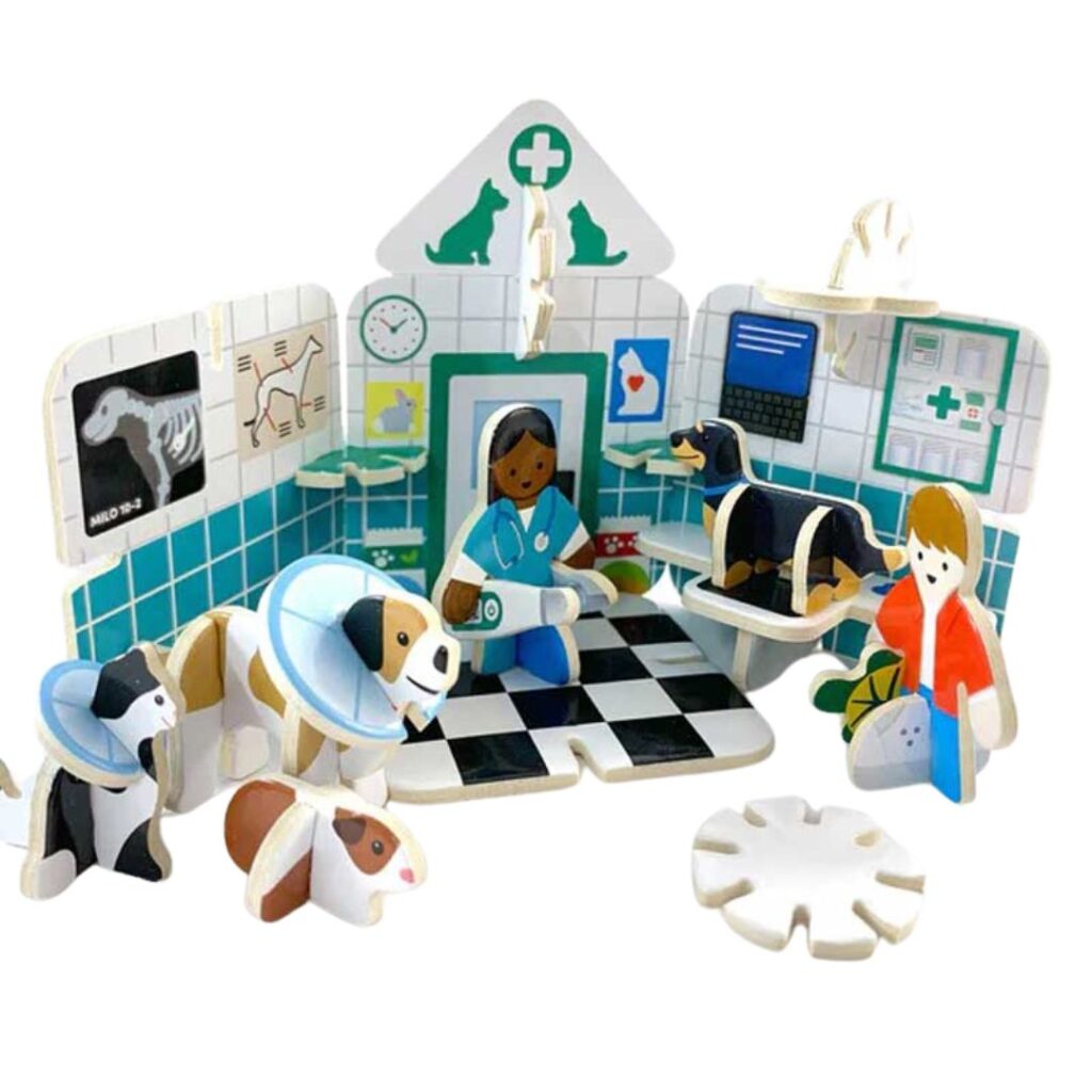 PlayPress Mini Vets Play Set – Florence Nightingale Museum London